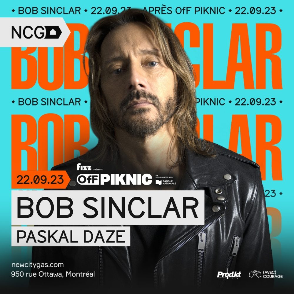After party : Bob Sinclar at New City Gas | Piknic Électronik
